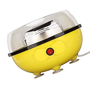 Cotton Candy Maker, Yellow Simple Operation Low Noise Detachable Cotton Candy Making Machine Strong Motor for Children(#1)