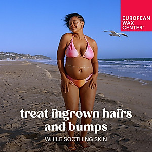 European Wax Center Ingrown Hair Patches - Ingrown Hair Patches w/Exfoliant BHA Removes Dead Skin Cells to Mitigate Ingrown Hair & Bumps - Hydrocolloid Patches Draw Out Impurities in Skin, 21 Count