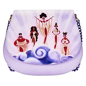 Loungefly Disney Hercules Muses Clouds Crossbody Bag Hercules One Size