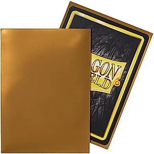 Dragon Shield Classic Gold Standard Size 100 ct Card Sleeves Individual Pack