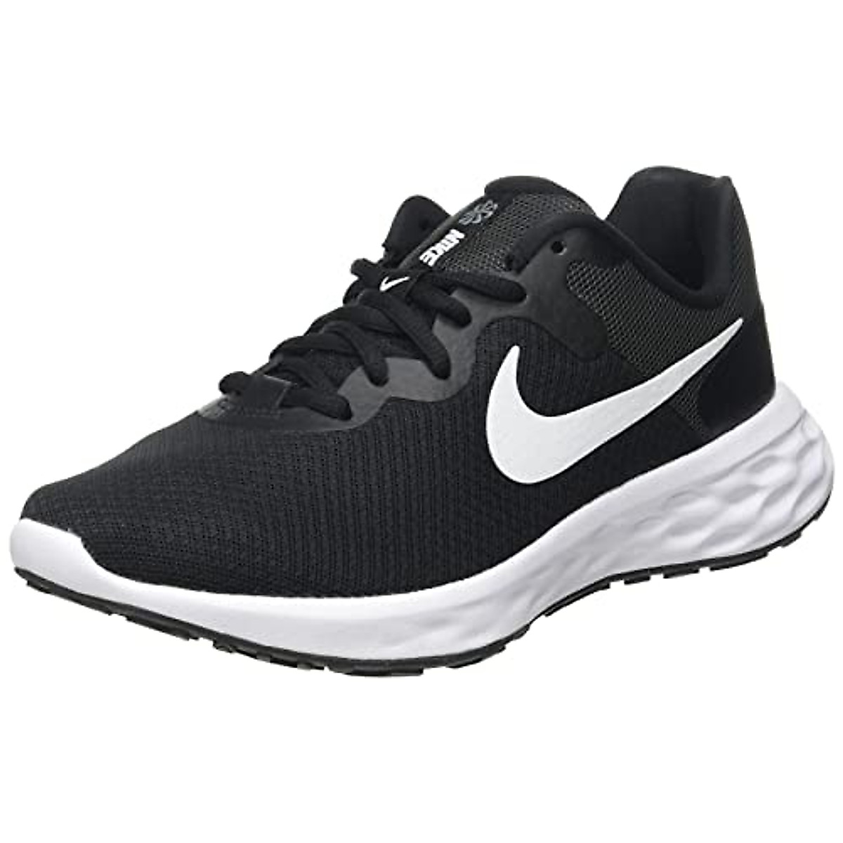 Nike Women's Revolution 6 Nn Shoes, Black/Dark Smoke Grey/Cool Gre, 10