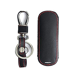 Rpkey Leather Keyless Entry Remote Control Key Fob Cover Case protector For Mazda 3 CX-3 CX-5 CX-7 CX-9 WAZSKE13D01 SKE13D-01 662F-SKE13D01 KDY3-67-5DY