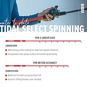 BUBBA TS761HF-S Tidal Select Spinning Rod