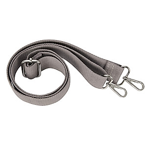 Iswee Canvas Tote Bag with Zipper Multi Pockets Tote Purse for Women Fashion Crossbody Tote Shoulder Bag Handbag Everyday Bag(Grey)