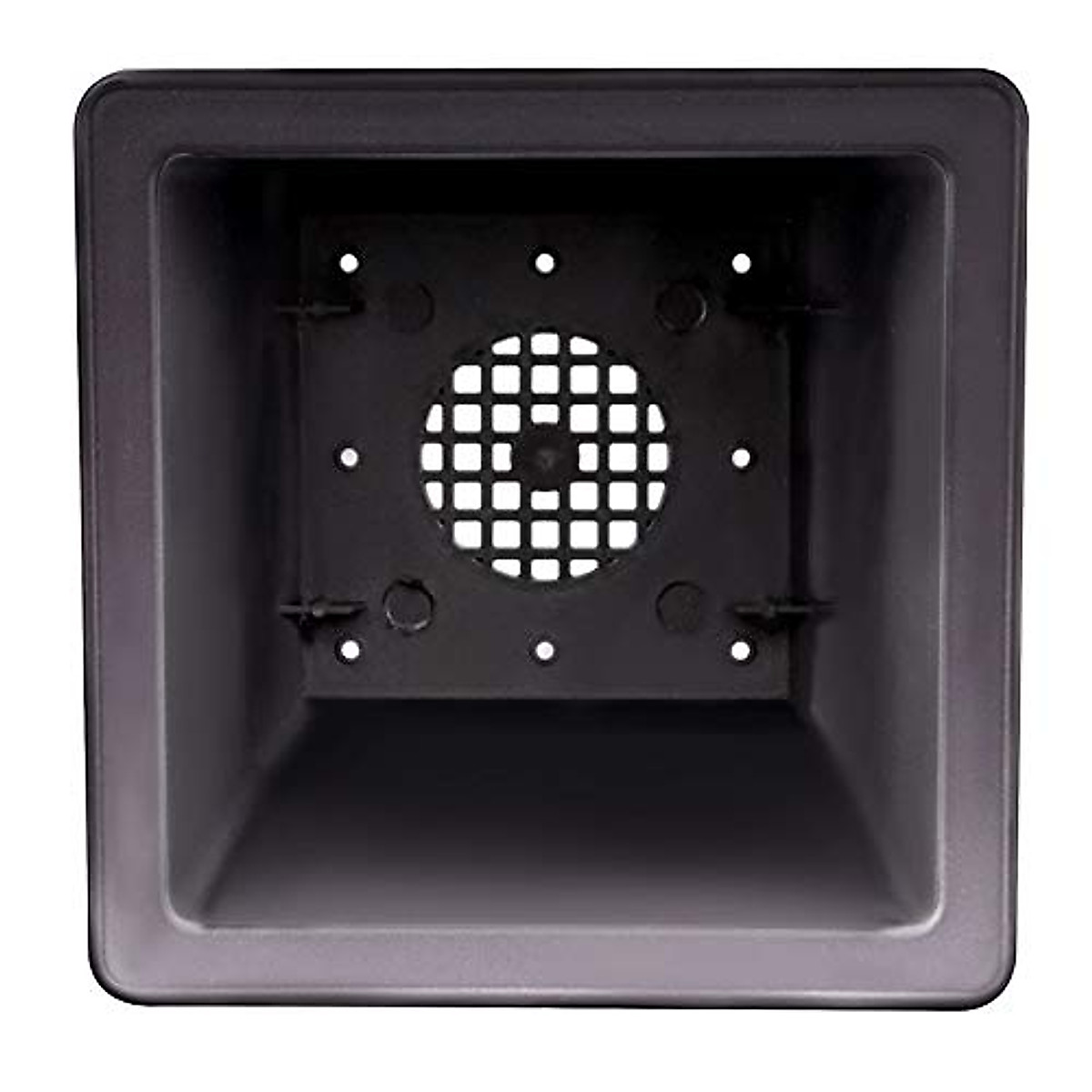 KINJOEK 15 PCS 5.1 Inch Plant Pot, Square Plastic Bonsai Training Pots, Flower Succulent Pots Container for Garden, Indoor, Home Decorative