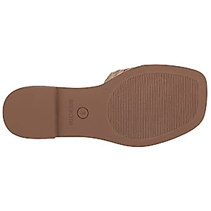 Steve Madden Women's Gene Sandal, Raffia, 7.5