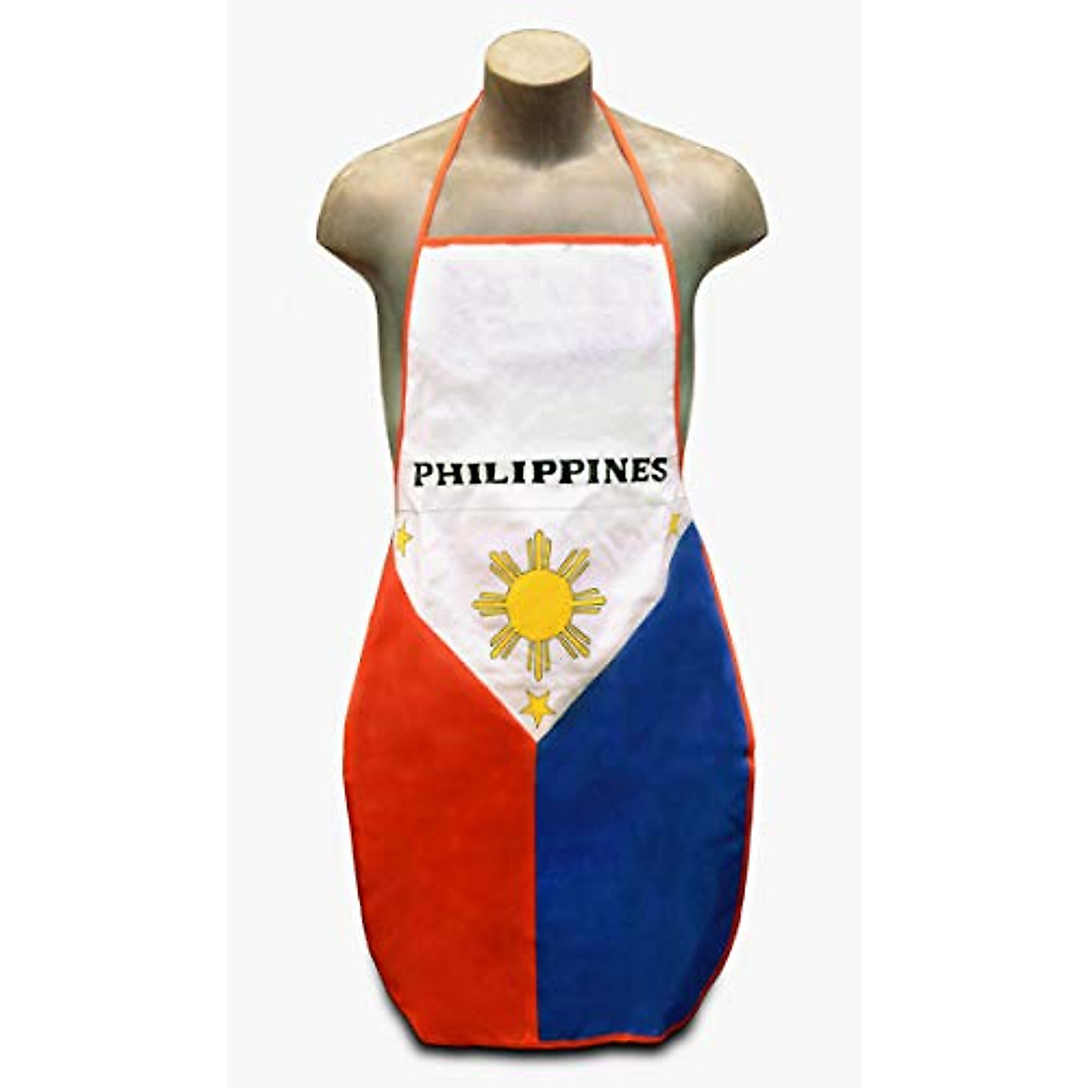Philippines Flag Kitchen & BBQ Set w/ Apron, Oven-mitt & Pot-holder