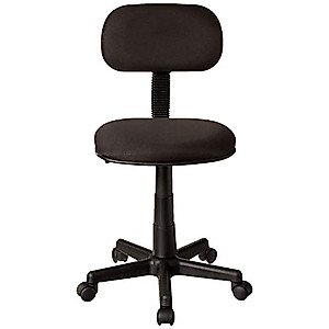Boss Office Products Fabric Steno Chair in Black