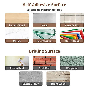 Paper Towel Holder Under Cabinet - 1 Pack Matte Black, Self-Adhesive or Drilling Mount, Sturdy Stainless Steel Space-Saving Rack for Kitchen, Bathroom, RV, Rental-Friendly Design