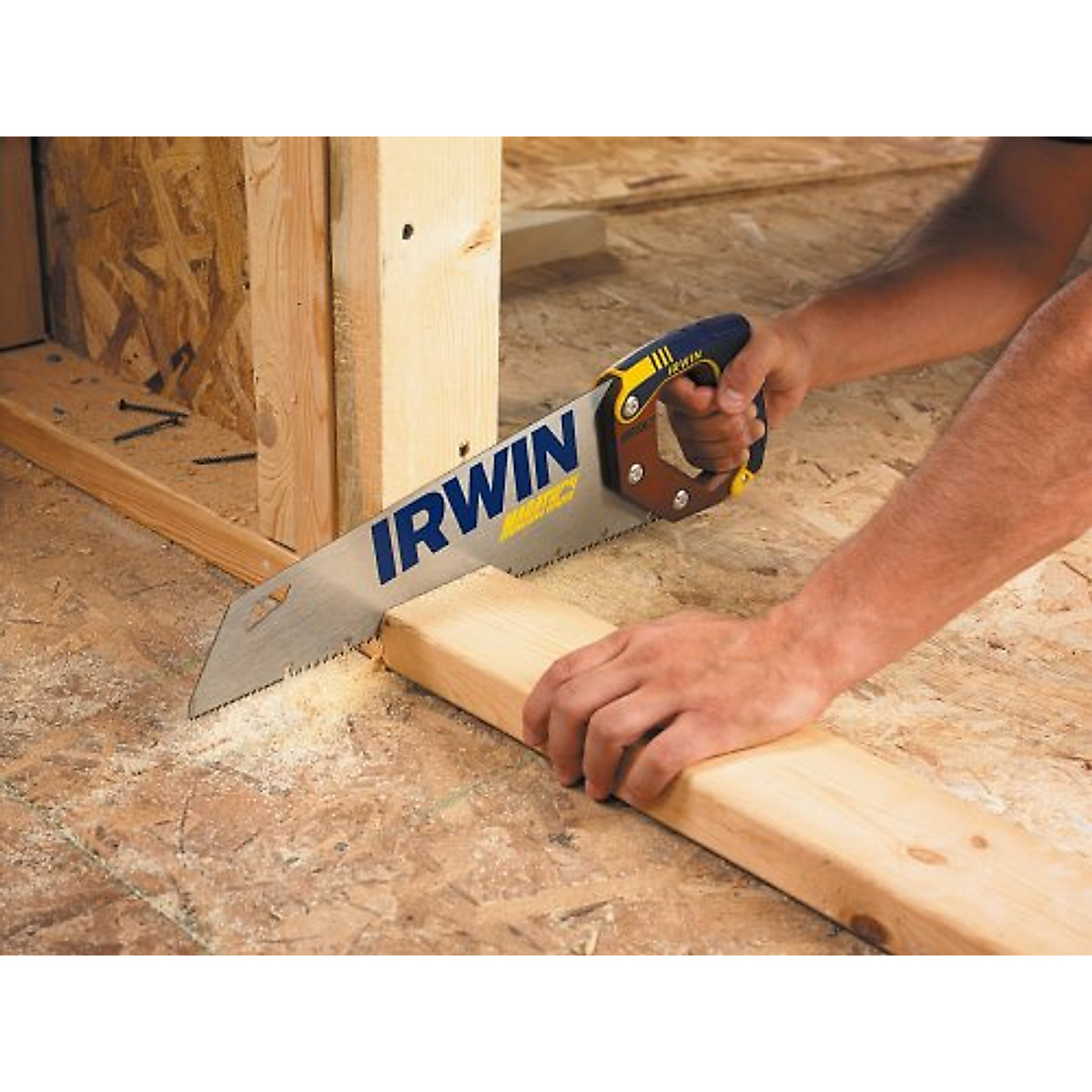 IRWIN Hand Saw, Coarse Cut, ProTouch Handle, 15-Inch (2011201)