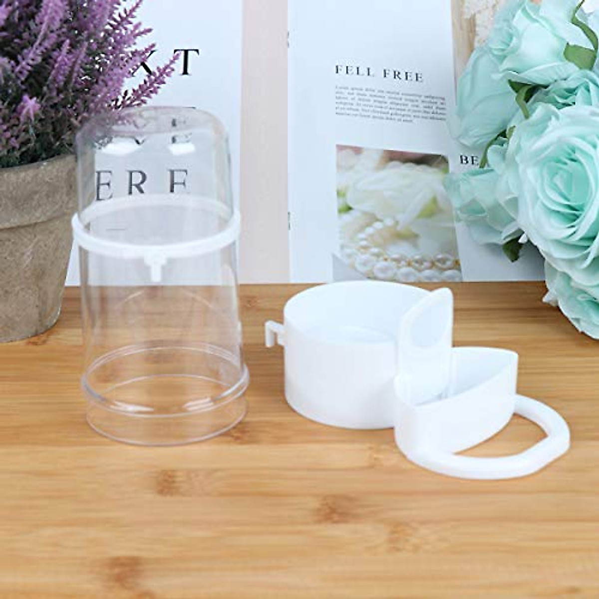 Ipetboom Rabbit Food Rabbit Food Rabbit Food Rabbit Food Water Feeder Pet Cage Suspended Water Dispenser Hanging Automatic Small Animal Water Bottle Bowl for Bunny Chinchilla Hedgehog Ferret Hamster