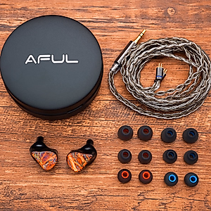 AFUL Acoustics Performer 5 Hybrid Drivers in-Ear Monitors, 1DD + 4BA in-Ear Earphones IEMs (AFUL Performer 5)