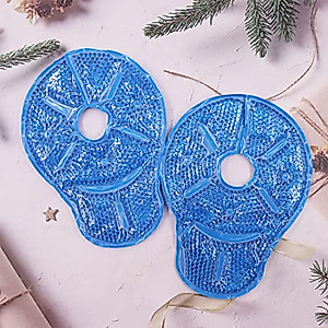 The Breastfeeding Essentials for Nursing Mothers,Soothing Breast Gel Pads,Hot or Cold Gel Packs for Breastfeeding & Pumping, 2 Breast Ice Packs for Breast Augmentation Post Surgery Pain Relief