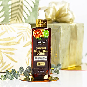 WOW Skin Science Vitamin C Mist Toner - Fight Aging, Facial Mist for Dull, Dry Skin - for All Skin Types - 200ml