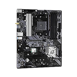 ASRock B550 Phantom Gaming 4 AC Supports 3rd Gen AMD AM4 Ryzen™ / Future AMD Ryzen™ Processors Motherboard