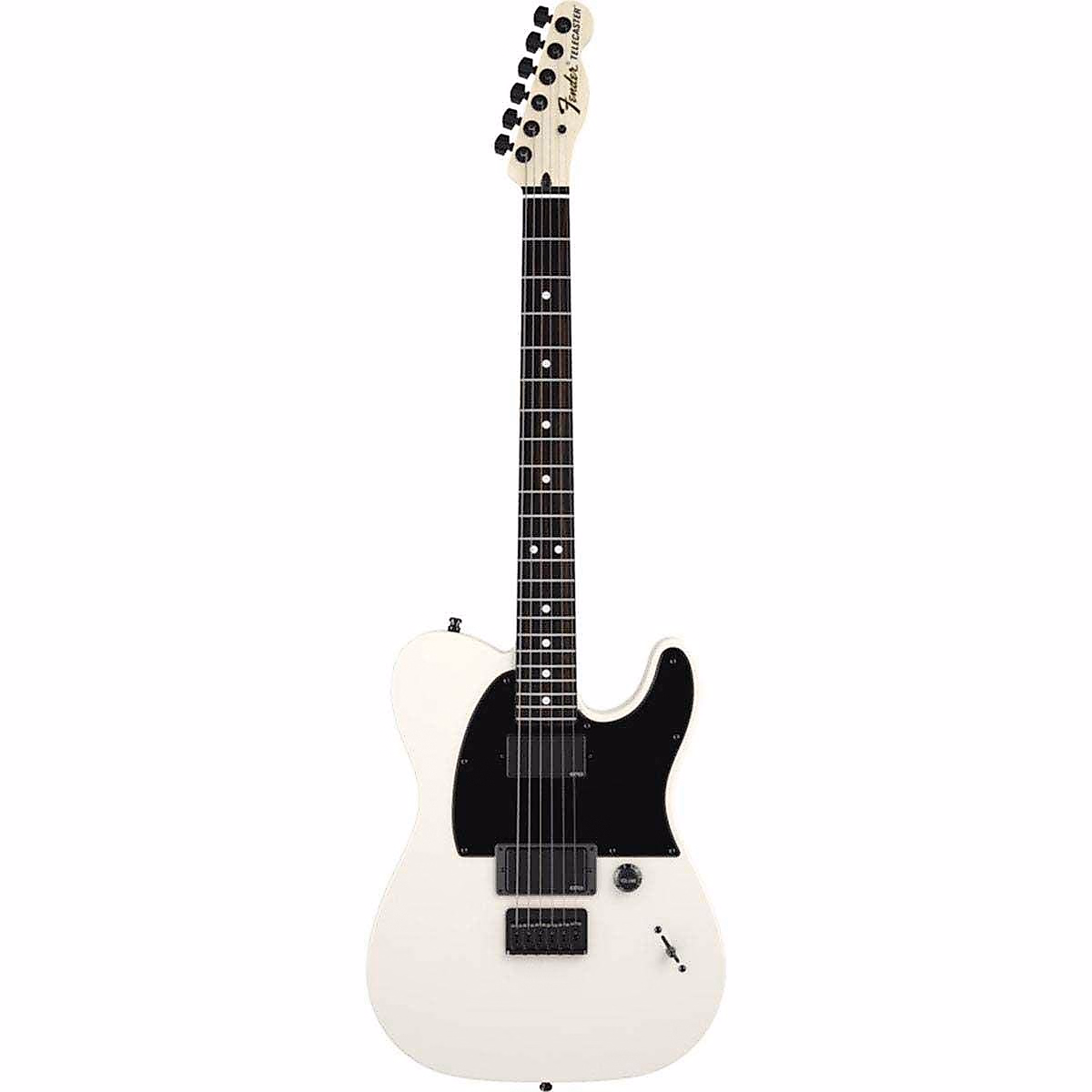 Fender Jim Root Telecaster Electric Guitar, with 2-Year Warranty, Flat White, Ebony Fingerboard