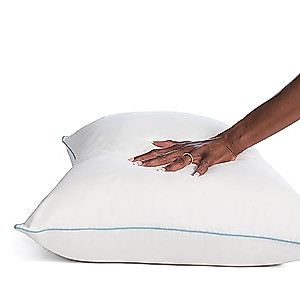 Sealy Pillow, Clean Luxury Slumber Bed Pillow with Hypoallergenic Fiberfill, King Pillows - 2 Pack