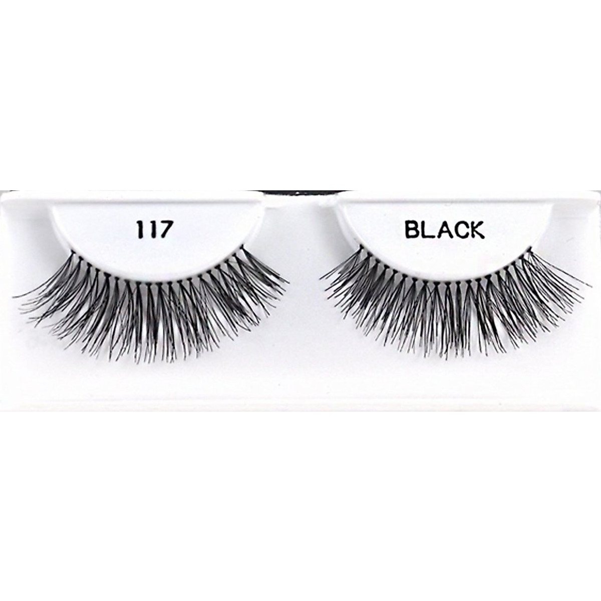 Ardell Fashion Lashes, 117 Black, 1 Pair (Pack of 3)