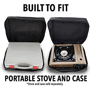 Gas One 50490 Portable Camping Stove Carry Bag for Portable Butane Stoves and Dual Fuel Stoves