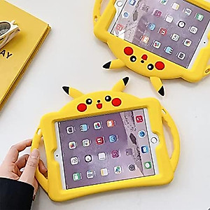 Wiocv Compatible with iPad 9th/8th/7th Generation Case, iPad 10.2 Case 2021/2020/2019,with Kickstand Shock-Absorption Cute Cartoon case