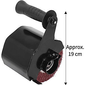 Burnishing Machine Kit Electric Sander Polisher Angle Grinder Attachment for Wood Metal Grinding M10