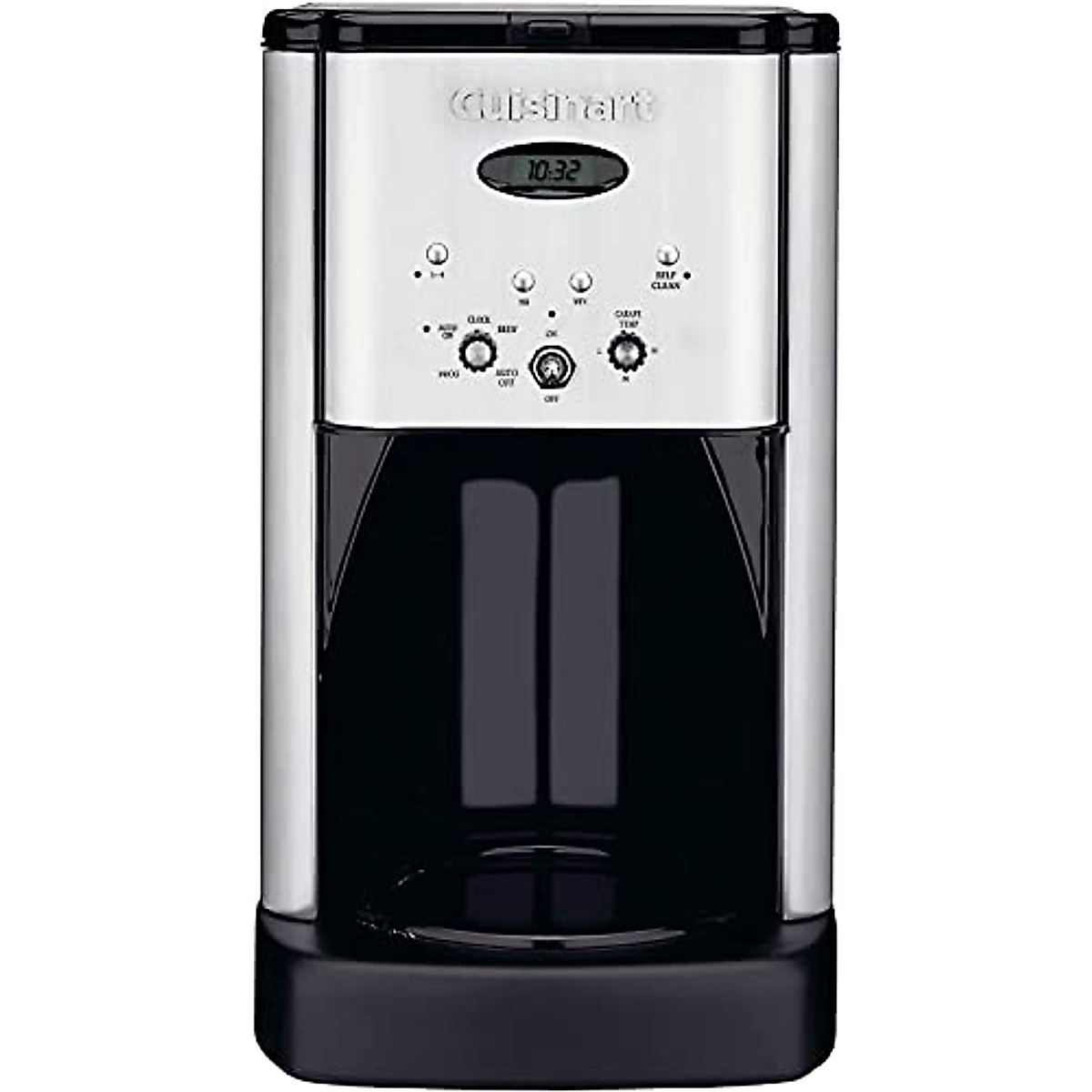 Cuisinart DCC-1200P1 Brew Central 12-Cup Programmable Coffeemaker Coffee Maker, Carafe, Brushed Chrome