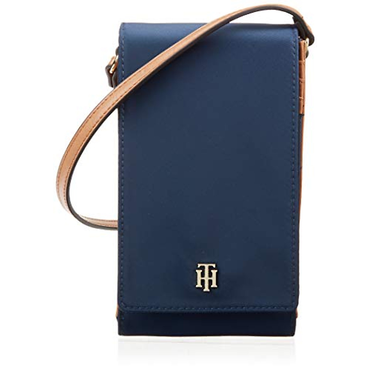 Tommy Hilfiger women's Tommy Hilfiger Julia iPhone Crossbody, Tommy Navy, One Size US