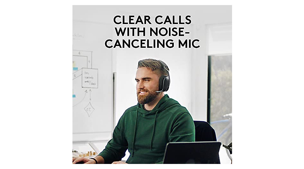 Logitech Zone Vibe Wireless Headphones for Video Calls