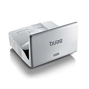 BenQ MW843UST Ultra-Short Throw Projector WXGA (1280 X800), 3,000 ANSI Lumens, 13,000:1 High Contrast Ratio, with Wall Mount Projector