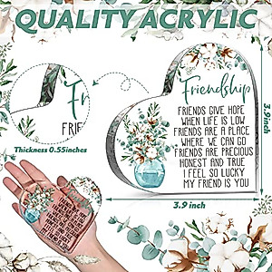 Friend Gifts for Women Friend Friendship Birthday Gifts for Women Bestie Gifts, Acrylic