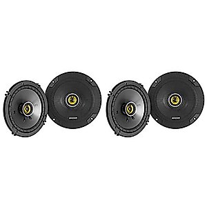 (4) KICKER 46CSC654 CSC65 6.5" 6-1/2" 300w 4-Ohm Car Audio Coaxial Speakers