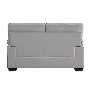Lexicon Dawson Living Room Loveseat, Gray