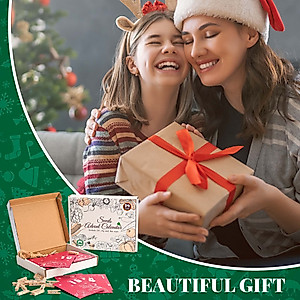 Seeds Christmas Advent Calendar 2024 for Women Adult, Hanging Decor Xmas Countdown Calendar for Garden Alike,Unique Christmas Countdown for Dad Mom Kids Family