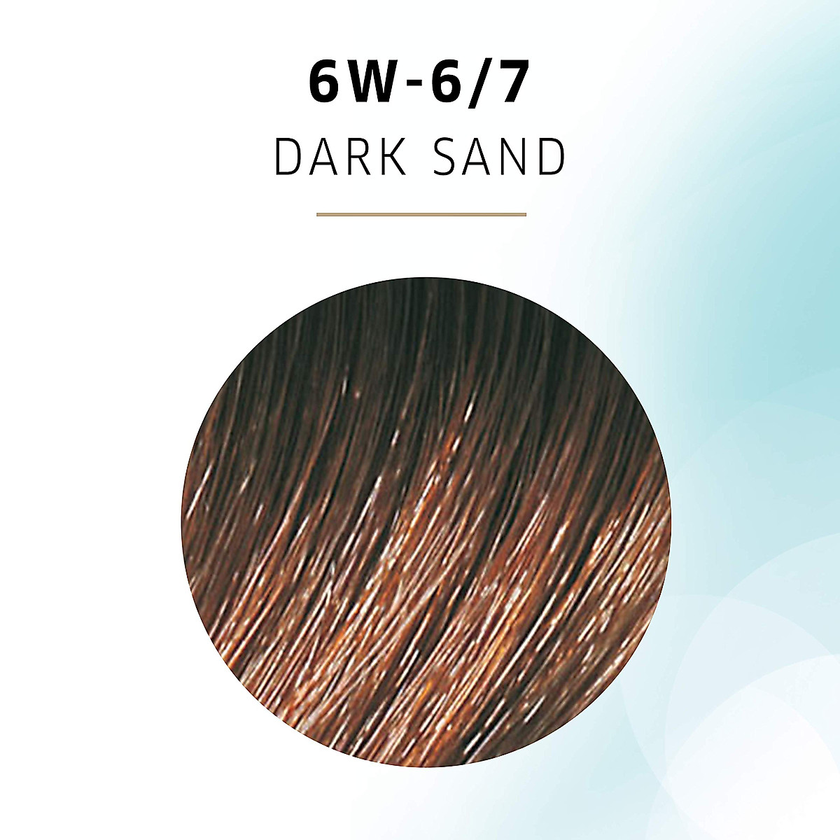 WELLA Color Charm Demi Permanent Hair Color 6W Dark Sand, DISCO