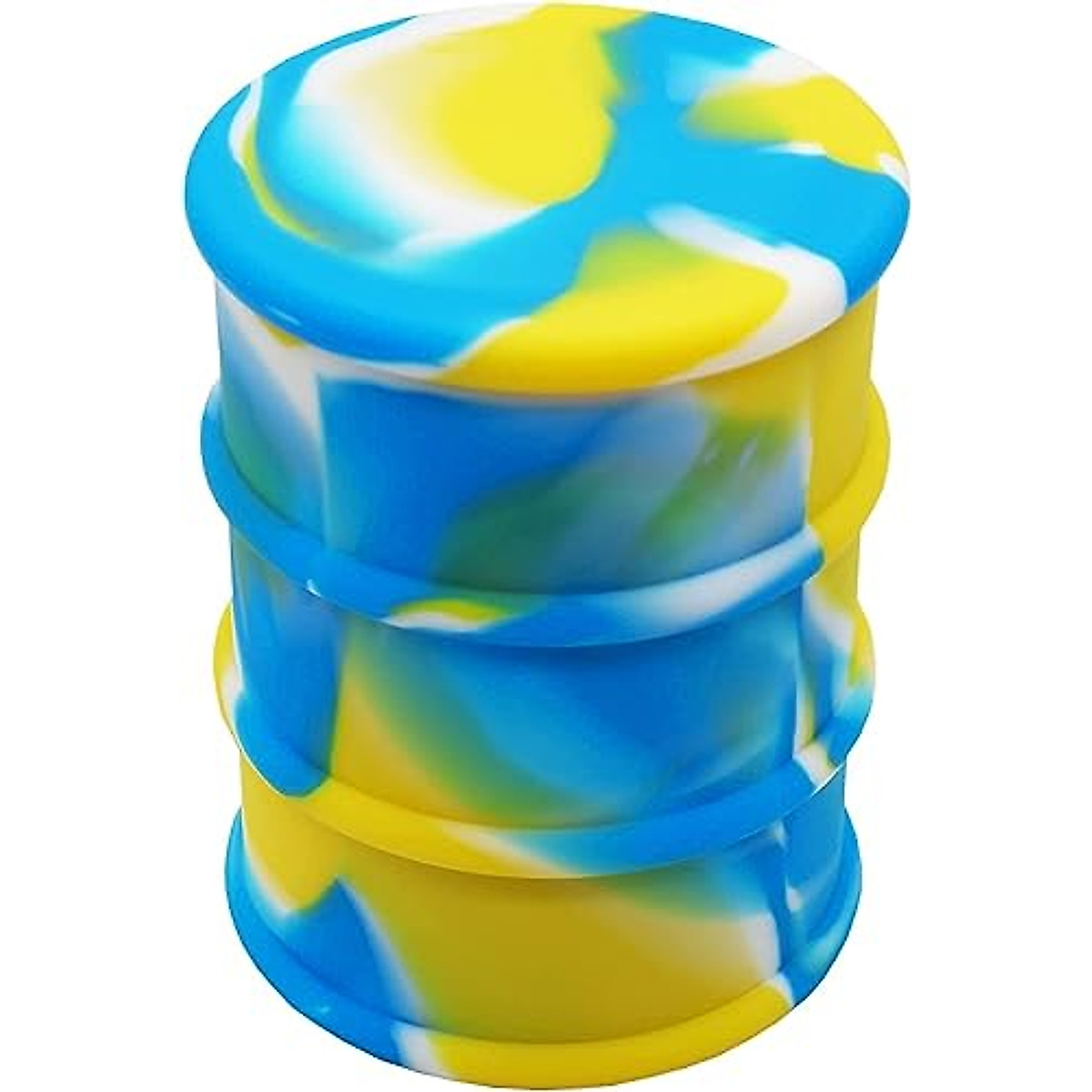 vitakiwi 500ml Large Silicone Containers with Barrel Shape Non-stick Food Storage Jar (5)