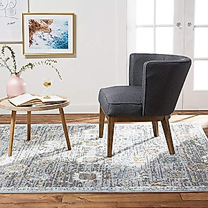 Home Dynamix Skyler Elise Area Rug, 7'8"x10'1" Rectangle, Gray