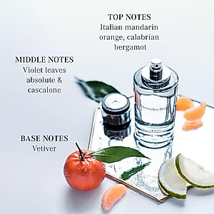 Mercedes-Benz for Men - Long Lasting Cologne for Men - Bergamot, Lemon and Cedar Notes - Everyday Wear Eau de Toilette in Iconic Bottle - 8.1 oz EDT