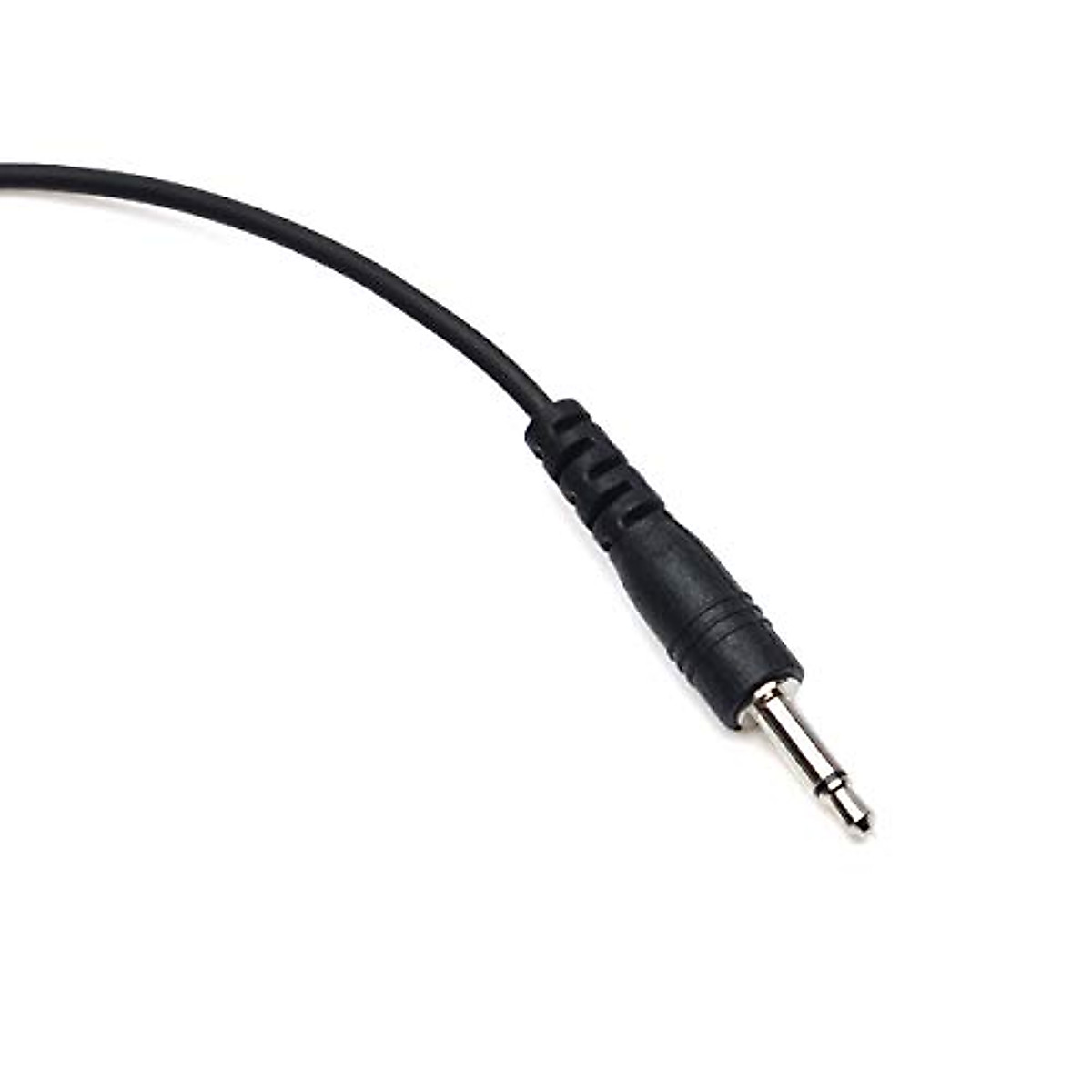 HYS Receiver/Listen ONLY Surveillance 3.5mm Headset Earpiece with Clear Acoustic Coil Tube Earbud for Two-Way Radios, Transceivers and Radio Speaker Mics Jacks