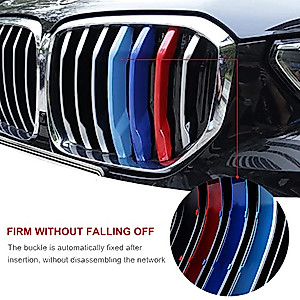 Automotive Grille Inserts for BMW X5 G05 2019-2022 7 Grilles,Front Grill Accessories M Color