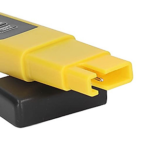TDS Meter, Automatic Temperature Compensation TDS Tester Glass Electrode Alloy Probe Dual Color Prompt High Accuracy Digital Display for Aquaculture