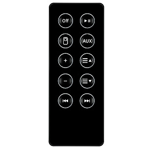 Replacement Remote Control fit for Bose SoundDock 10 Bluetooth Digital Music System AM316536 AM314136,Replace Remote Control fit for Bose Sounddock Series II & Sounddock Series III