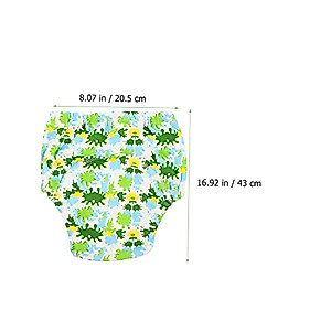 Healeved 6 Pcs Baby Training Pants Toddler Training Pants Newborn Baby Diapers New Born Diapers for Baby Washable Swim Diapers Newborn Swim Swimmers Training Diapers Pants Diaper for Baby
