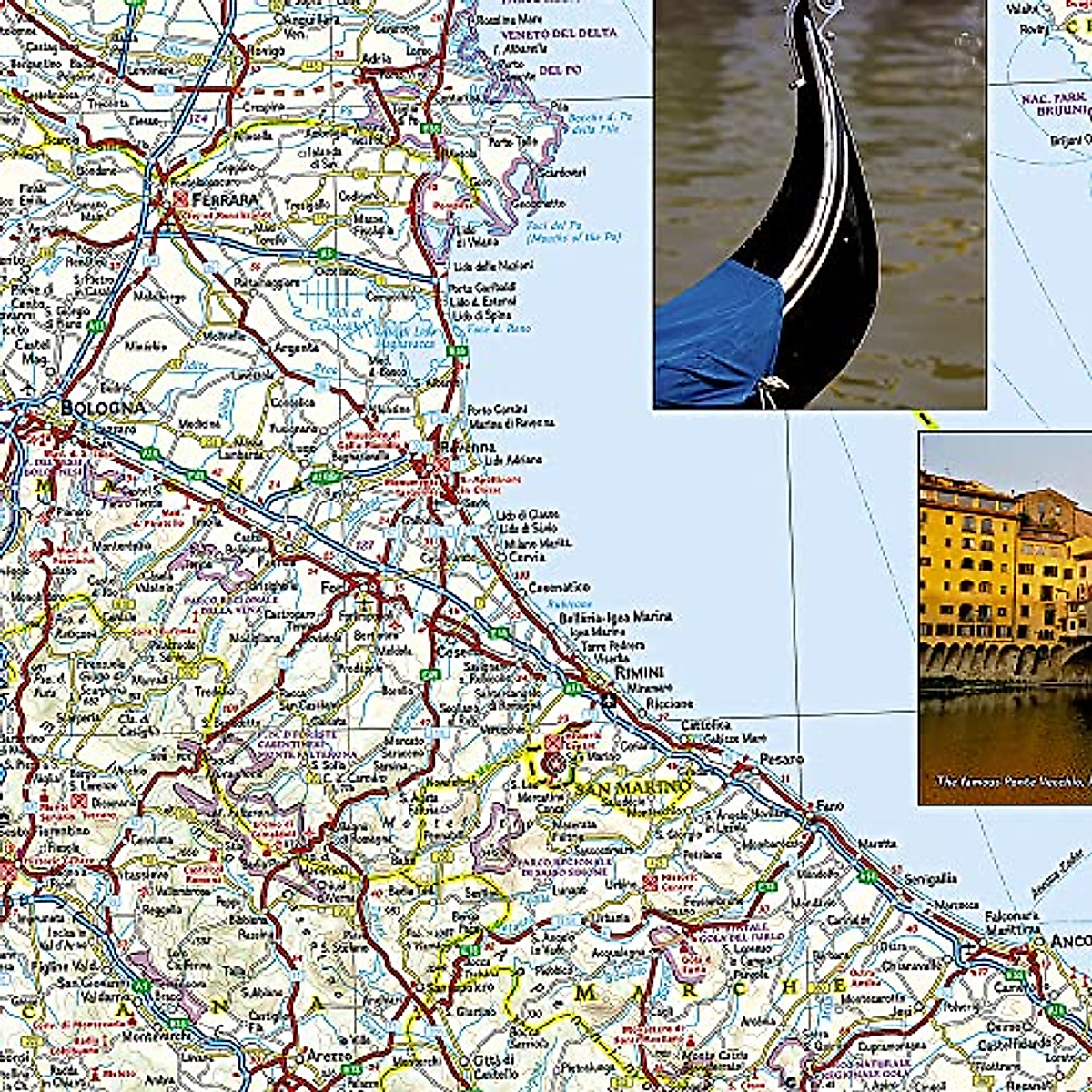 Italy Map (National Geographic Adventure Map, 3304)