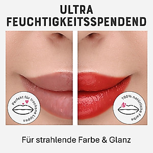 Dr. Lipp Superfood Lip Tint Red Redish 8ml – 4-in-ONE Ultra Moisturising Tinted Lip Balm, Lip Gloss, Cheek Blush & Glossy Eyeshadow – 100% Natural – Fragrance & Cruelty Free