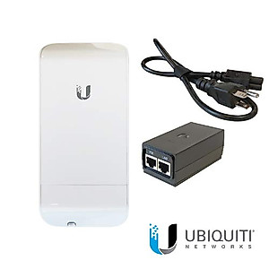 Ubiquiti NanoStation locoM2 IEEE 802.11b/g 300 Mbps Wireless Bridge - ISM Band - 49.2 ft Maximum Outdoor Range - 1 x Network (RJ-45) - Pole-mountable (UbiquitiLOCOM2 )