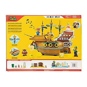 Nintendo Super Mario Deluxe Playset - Bowser Ship