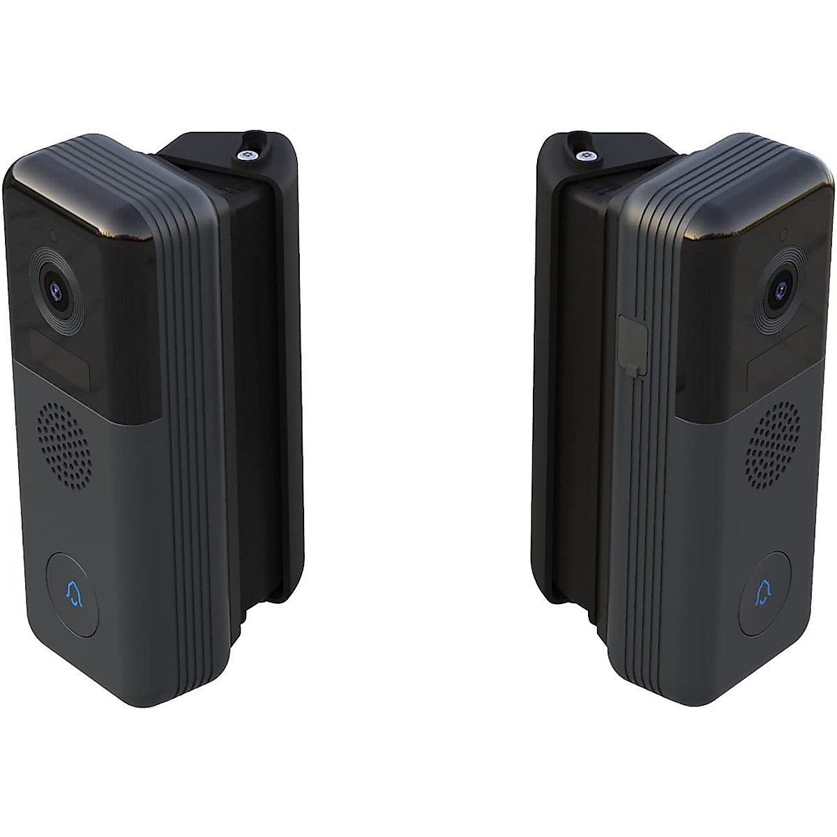 EUKI Adjustable 25 to 50 Degree Angle Mount Compatible J7/J9/J10/MR04 Multiple Model Wireless Video Doorbells, Angle Adjustment Adapter, Mounting Plate Bracket, Wedge Conor