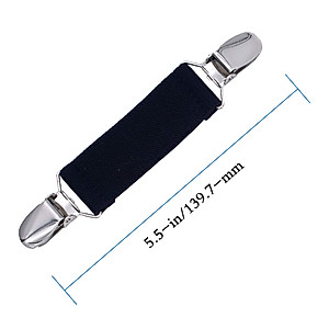 American Trends Mitten Clips, Stainless Steel Gloves Clips for Baby Kids Clothing, Unisex, One Size, Rose Red&Pink