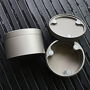 WANERSEN EDC Magnetic Case Titanium Container Daily Storage Metal Box For Tiny Things Outdoor Camping Tool