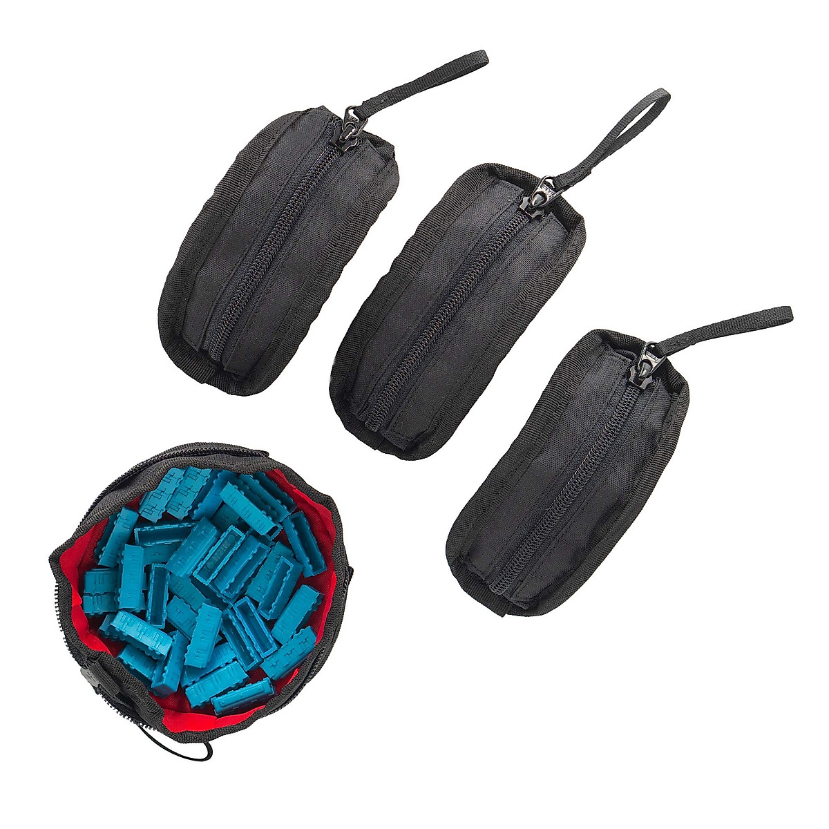 GEEKON Taco Bit Trays and Storage Cases (Set of 4) to Keep Your Board Game Pieces Organized During Play and in Their Boxes